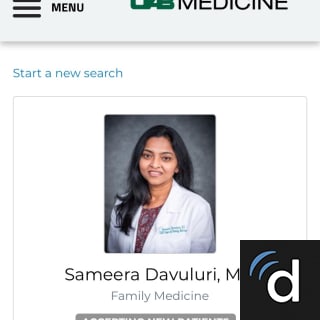 Dr. Sameera Davuluri, MD | Birmingham, AL | Family Medicine Doctor | US ...